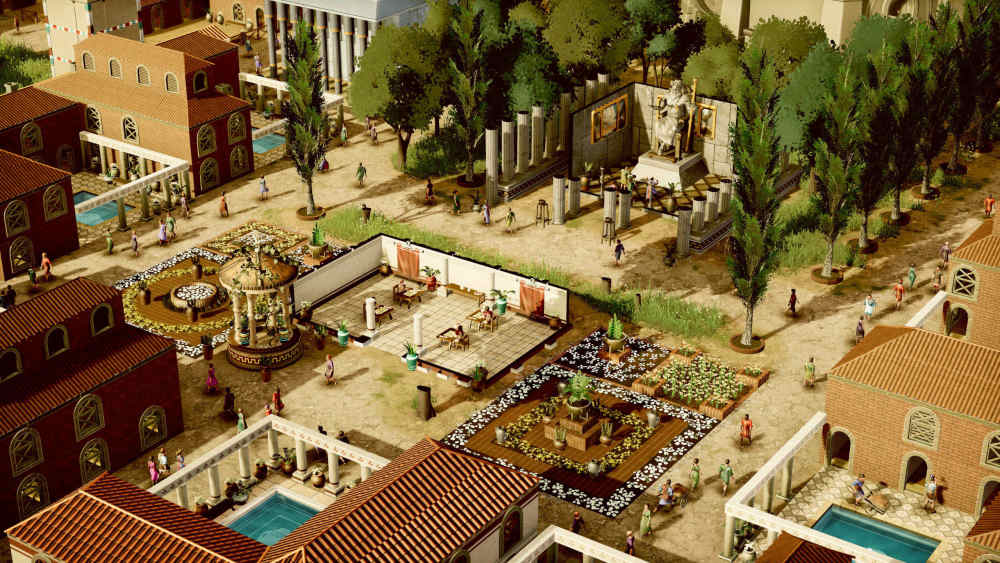 光耀罗马帝国！城市建造策略游戏《万神之城》10月17日发售 - A9VG电玩部落